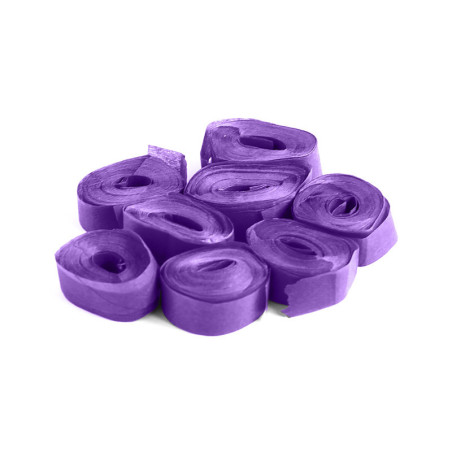 The Confetti Maker Streamer 5 m x 0,85 cm - Purple - Paper Streamers (5 ...