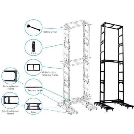 Yes Tech FRAME - Structures for Standing Installations - Ribalto